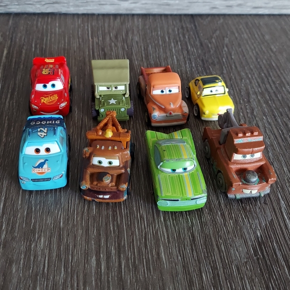 Disney | Toys | Disney Pixar Cars Mixed Lot Mini Diecast Cars Lightning ...